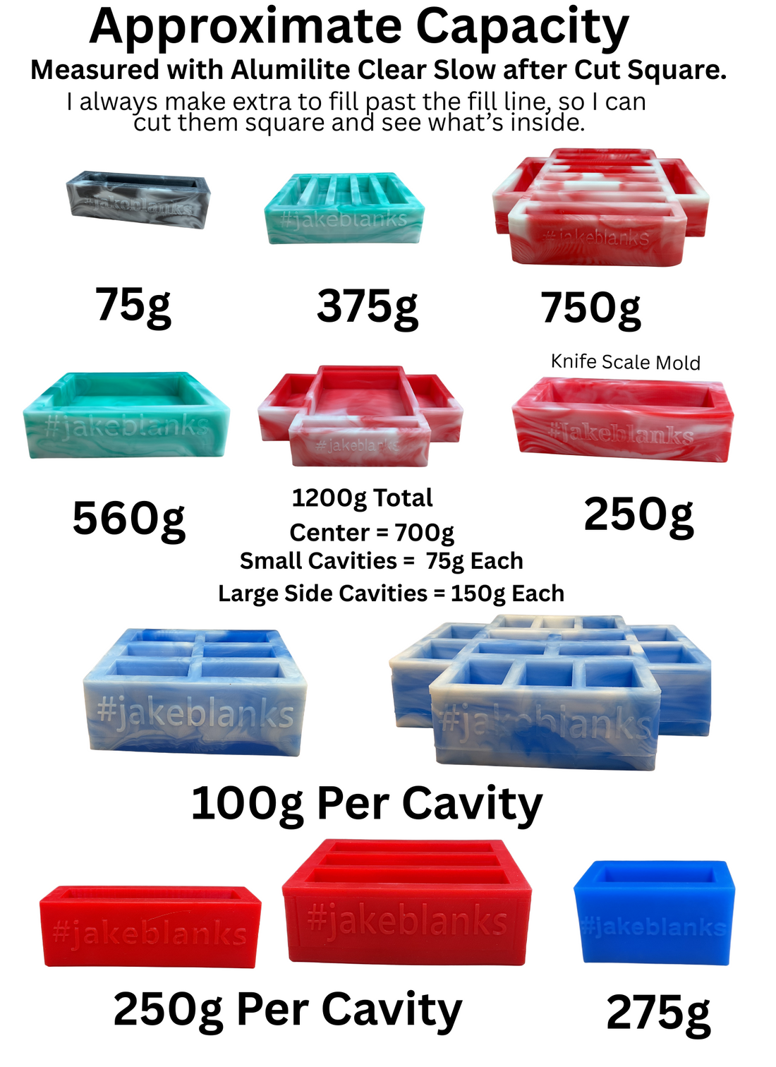 Silicone Molds for Resin Casting Woodturning Blanks – Jakeblanks